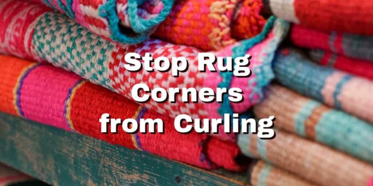 Stop Rug Corners from Curling - CupRock